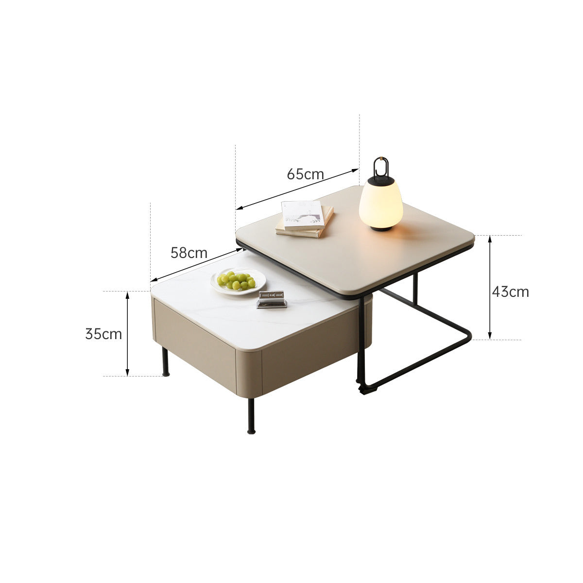 Dante Nesting Coffee Table – IUIGA