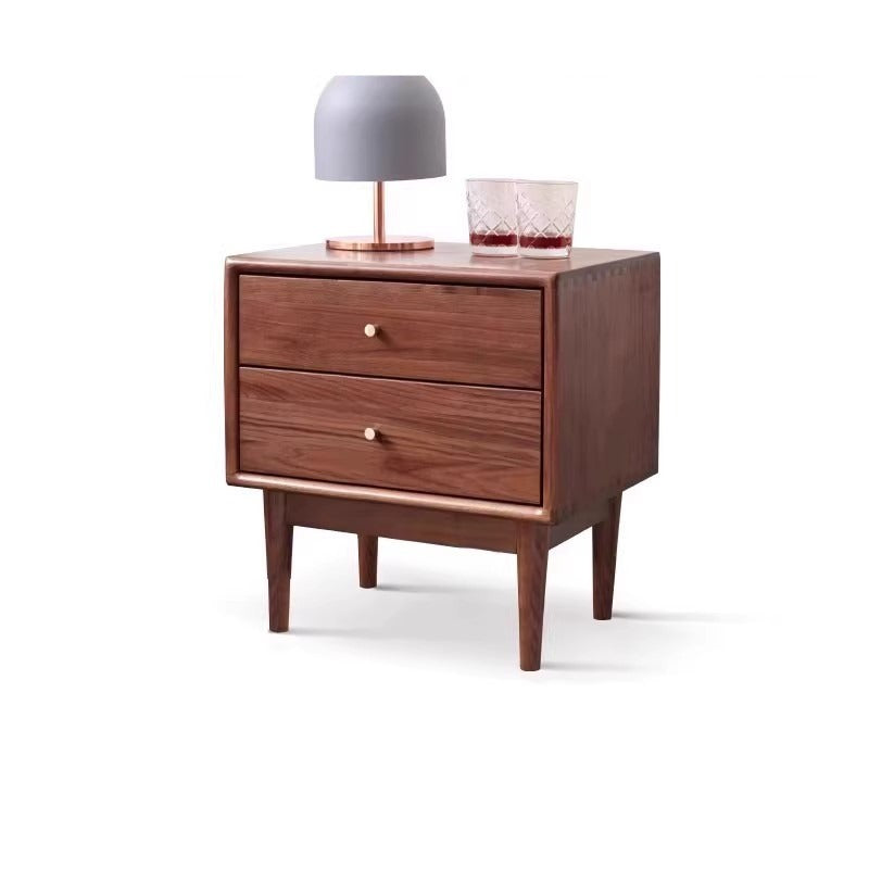 Ron Solid Wood Bedside Table – IUIGA