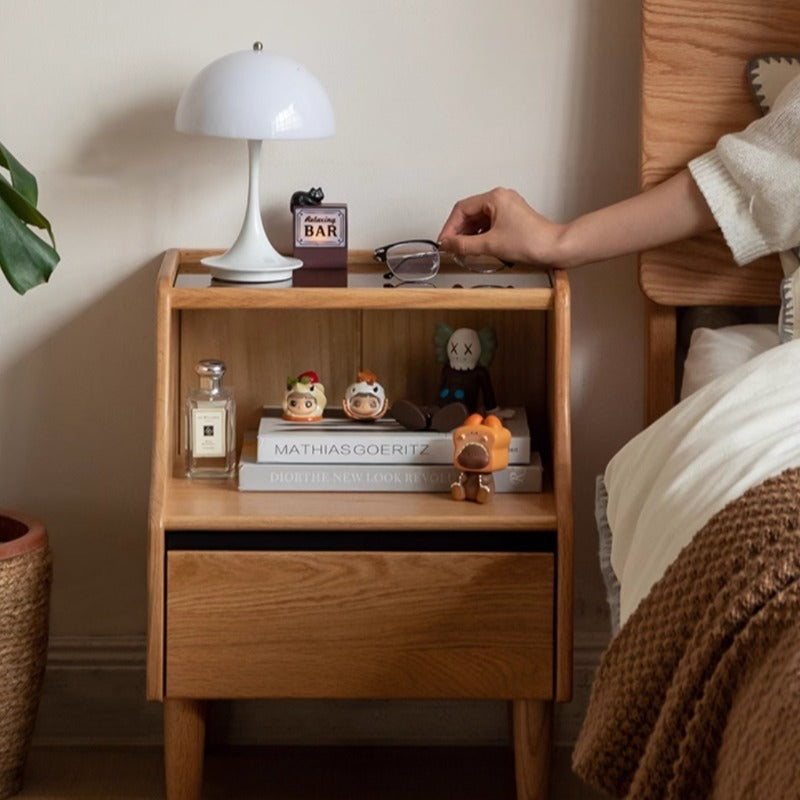 Ernest Solid Wood Bedside Table – IUIGA