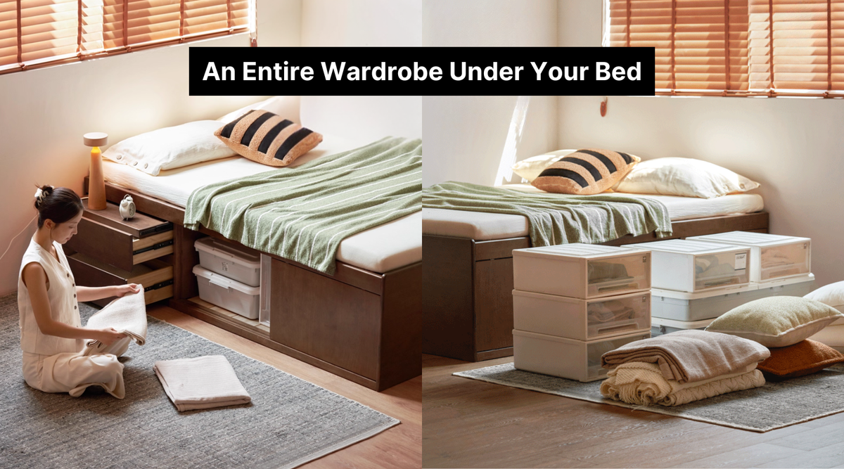 An Entire Wardrobe Under Your Bed – IUIGA