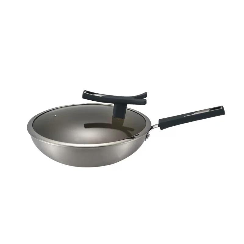 Titanium Plasma Non-Stick Frying Pan – IUIGA