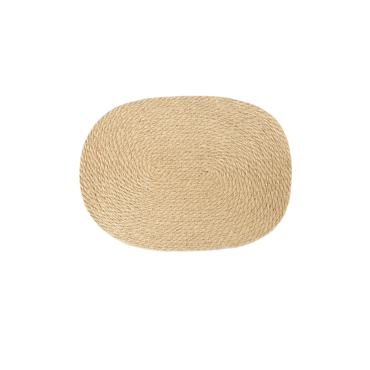 Oval Braided Flax Placemat – IUIGA