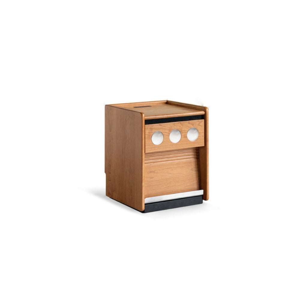 Yoko Solid Wood Bedside Table – IUIGA